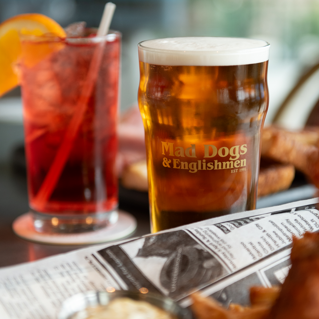 MENUS – Mad Dogs and Englishmen